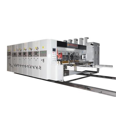 China Carton Making Touch Screen Corrugated Box Printing Machine for sale