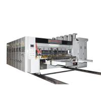 China Fruit Touchscreen 3500mm Corrugated Carton Box Making Machine Fully Automatic for sale