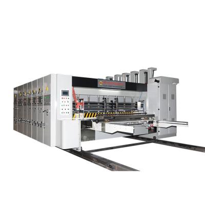 China Fruit Touchscreen 3500mm Corrugated Carton Box Making Machine Fully Automatic for sale