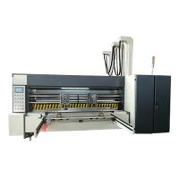 China Carton Slotting Die Cutting Corrugated Box Printing Machine Computerized for sale