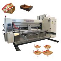 China 950*1750mm Print Size Corrugated Box Printing Machine for Automatic Feeder Boxes for sale