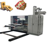 China Stainless Steel Fluted Box Printing Equipment for 3/5/7ply Corrugated Board Packaging for sale