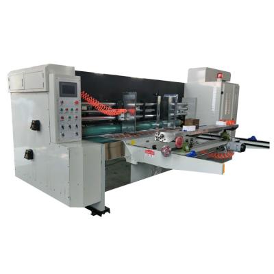 China Full Automatic Rotary Slotter Machine For Corrugated Carton Pizza Box for sale
