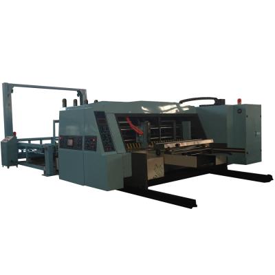 China High Speed Semi Auto Corrugated Slotting Machine Chain Feed Electric Driven for sale