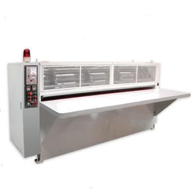 China Quick Adjust Thin Blade Slitter Scorer Machine 4 Knives 6 Crease for sale