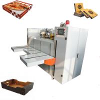 China Plc Touch Screen Type Cardboard Stitching Machine Corrugated for sale