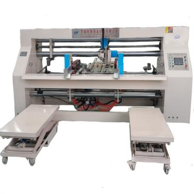 China Manual Feed Semi Automatic Stitching Machine For Corrugated Boxes for sale