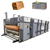 China PLC Slotting Die Cutting Carton Box Printing Machine Automatic for sale
