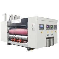 China Small Pizza Carton Box 150pcs/Min 4 Color Flexo Printing Machine for sale