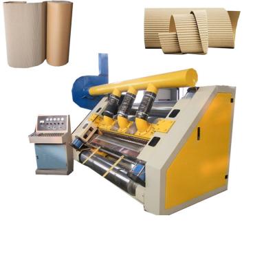 China 100m/Min 1000mm Width B Flute Single Facer Corrugated Machine for sale