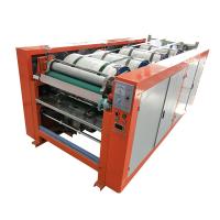 China Paper Box Non Woven Bag Plastic 3 Color Corrugated Box Printing Machine for sale