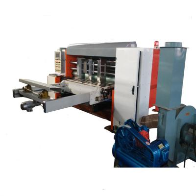 China Automatic Lead Edge 2200mm Corrugated Box Die Cutting Machine Full Plc Control for sale