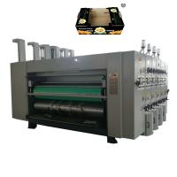 China Flexo Paper Slotter Stacker Plc Corrugated Printing Machine for sale