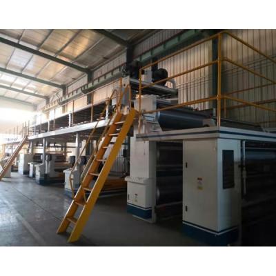 China Automatic 1600mm 3 Ply Corrugated Board Production Line for sale