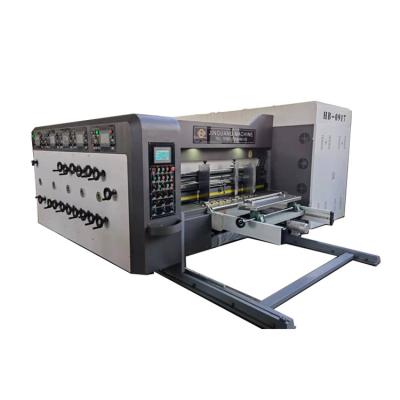 China 1500mm Edge Leader Corrugated Box Printing Machine double cover PLC control for sale
