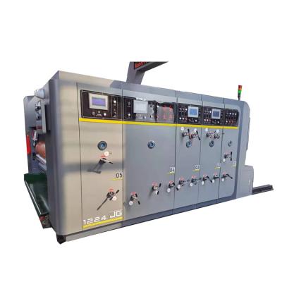 China Automatic 2-4 Colors Corrugated Box Printing Machine 120-180 Sheets / Min for sale