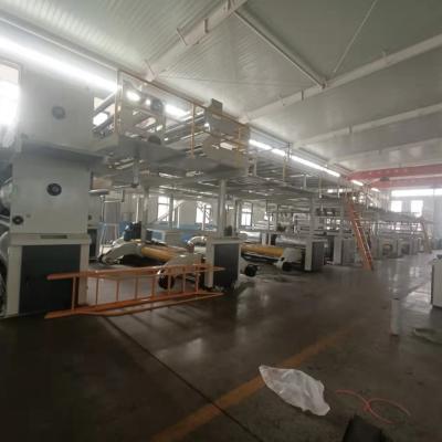 China 3/5/7 Layers Corrugated board Production Line 1200-2800mm Width for sale