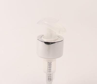 China Gold Alumina Sealing Type Lotion Pump 24mm 28mm Left-Right Switch Shampoo Pump for Bottle for sale