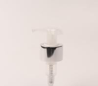 China 24/410 28/410 Shiny Gold Alumina Lotion Pump 0.2ml for Cosmetic Bottles for sale
