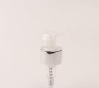 China 24/410 28/410 Shiny Gold Alumina Lotion Pump 0.2ml for Cosmetic Bottles for sale