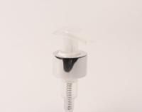 China 24/410 28/410 Shiny Gold Alumina Lotion Pump 0.2ml for Cosmetic Bottles for sale