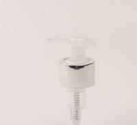 China 24/410 28/410 Shiny Gold Alumina Lotion Pump 0.2ml for Cosmetic Bottles for sale