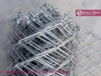 China High Tensile Steel Wire Chain Link Wire Mesh for Rockfall Barrier System | High Zinc Coating | 3.0mm wire thk - Hesly for sale