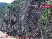 China SNS Active Rockfall Netting | Galvanised Steel Rope | Galvanized Clips | China Factory Sales for sale