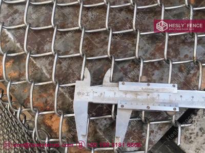 China China Chain Link Fencing | 55X55mm mesh aperture | 4.0mm Steel Wire - Hesly Fence, China for sale
