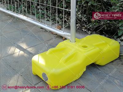 China High2.1X2.4m Standard Temporary Fencing Panels | 42μm galvanised coating | blue plactic feet | HeslyFence _ China for sale