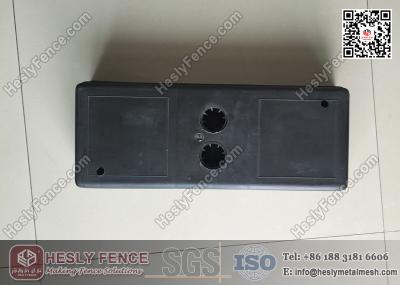 China Black Color Injection Mould Plastic Temporary Fence Feet/Block (China Supplier) for sale