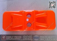 China Orange Color Blow Mould Plastic Temporary Fencing Blocks, China Manufacturer for sale