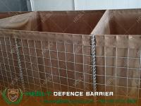 China High 2.0m Military Defensive Barrier  With Welded Wire Mesh Frame, Lined heavy duty geotextile for sale