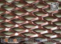 China Color Coating Aluminium Expanded Metal Sheet for Building Achitectural for sale