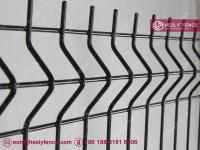 China 3D Welded Wire Mesh Fence Panels | RAL6005 dark green color | China Metal Fence Supplier for sale