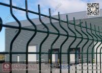 China 1.8m height X 3.0m Width PVC coated Welded Wire Mesh Fence Panels for sale