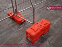 China 150mm height BLOW Mould Temporary Fence Plastic Feet | China Temporary Fencing Feet Manufacturer for sale