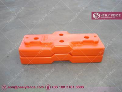 China Blow Mould Tempoary Fencing Feet (Combined Type) | China Plastic Feet Supplier for sale