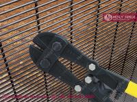 China 358 High Security Wire Mesh Fence | Anti Climb & Anti Cut | Black Powder Coated | 2.5X3.0m panel | HeslyFence, China for sale