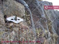 China 1770N tensile Tecco Mesh | 3.0mm Wire Thickness | Active Slope Rockfall Protection Fence | 150g zinc coating |HeslyFence for sale