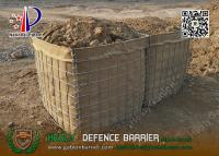 China China Military Defensive Gabion Barrier with Geotextile Fabric Lined | 0.6m to 2.21m high for sale