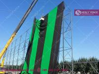 China HDPE Fabric Wind Break Barrier for sale | 400g/m2 | Green | Dust Control Net | China Wind Barrier Fence Supplier for sale