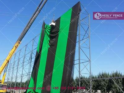 China HDPE Fabric Wind Break Barrier for sale | 400g/m2 | Green | Dust Control Net | China Wind Barrier Fence Supplier for sale