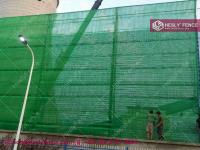 China Green HDPE Fabric Dust Control Barrier Mesh | Fire Retardant | Wind Fence supplier | UV resistance | HeslyFence China for sale