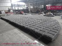 China Stainless Steel 316L Knitted Wire Mesh Demister Pad, O.D2m round shape, Factory sales China HESLY for sale