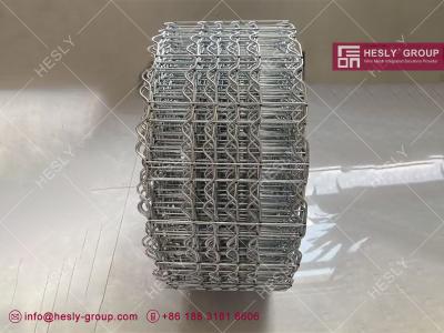 China Offshore Pipeline Reinforced Wire Mesh, 2.2mm hot dipped galvanized steel wire, width 190.5mm, 1