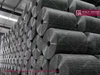 China 8 Lines wire Concrete Coating Reinforced Welded Mesh for Oil & Gas Pipeline, 2.2mm hot dipped galvanized steel wire, width 190.5mm, 1