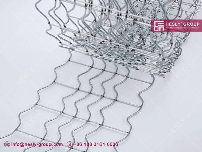 China Marine Pipeline Reinforced Wire Mesh 2.7mm galvanized steel wire, 1