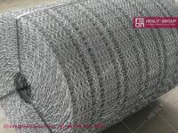 China Offshore Pipeline Counterweight Welded Mesh, 2.0mm galvanized steel wire, 190.5mm width, 140m roll, HESLY Factory sales, China for sale