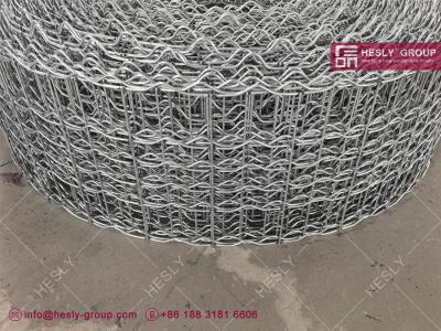 China Marine Pipeline Reinforced Welded Wire Mesh, 2.0mm galvanized steel wire, 190.5mm width, 140m roll, HESLY Factory sales, China for sale